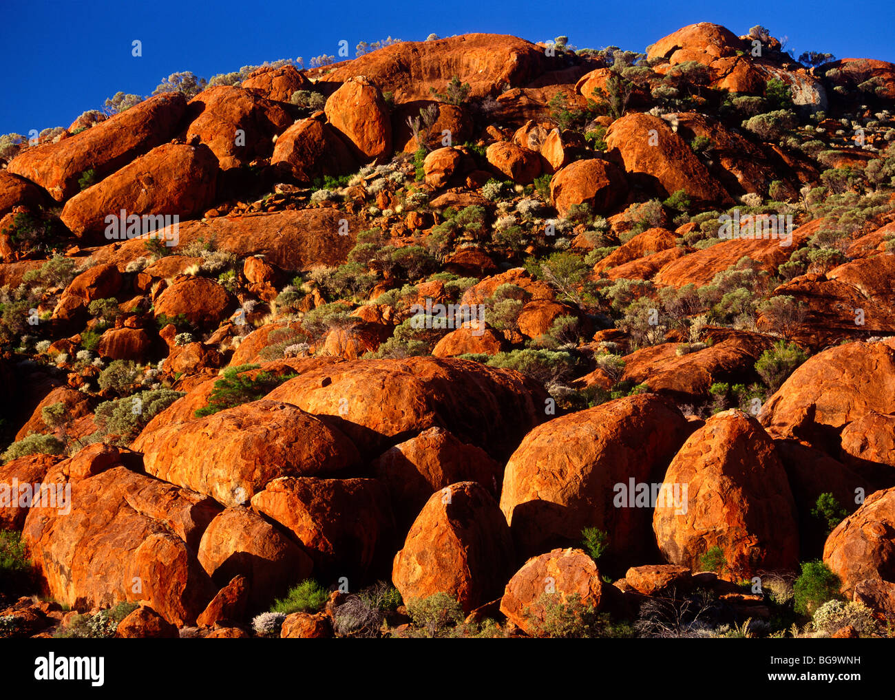 Ancient granite boulders, Western Australia Stock Photo - Alamy