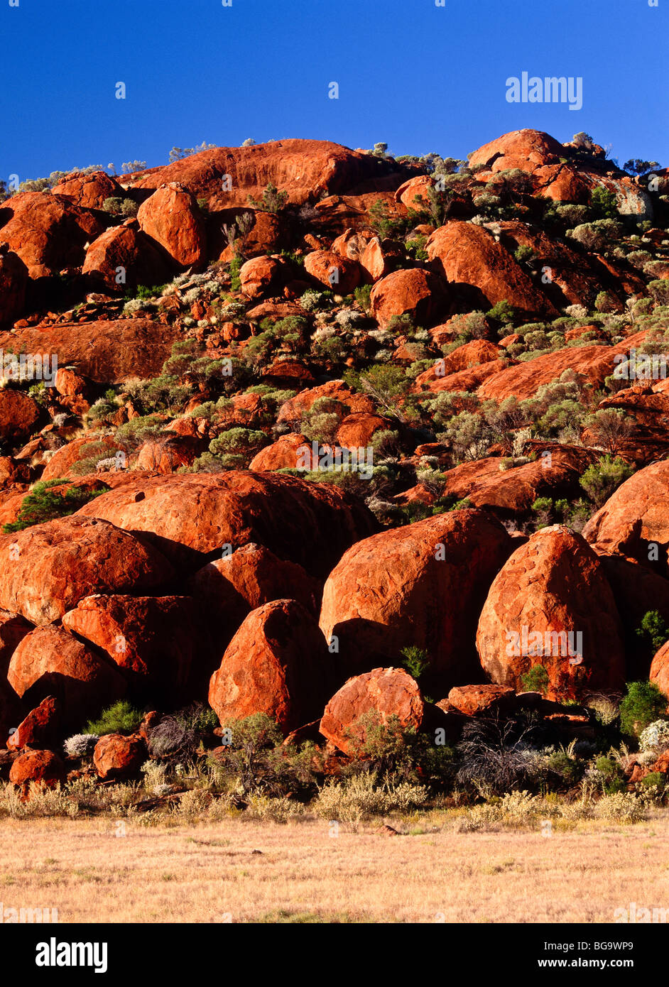 Ancient granite boulders, Western Australia Stock Photo - Alamy