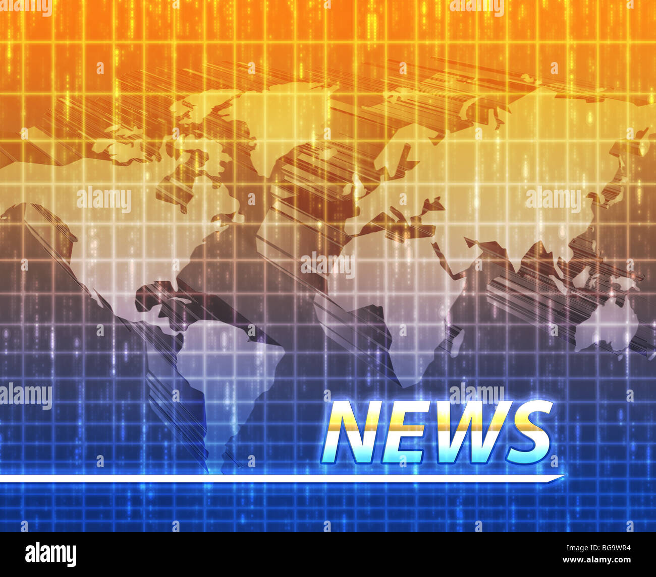 Latest breaking news newsflash splash screen announcement illustration ...