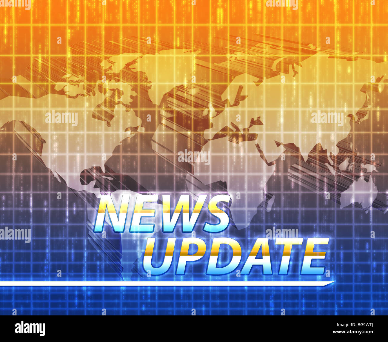 Latest breaking news newsflash splash screen announcement illustration ...
