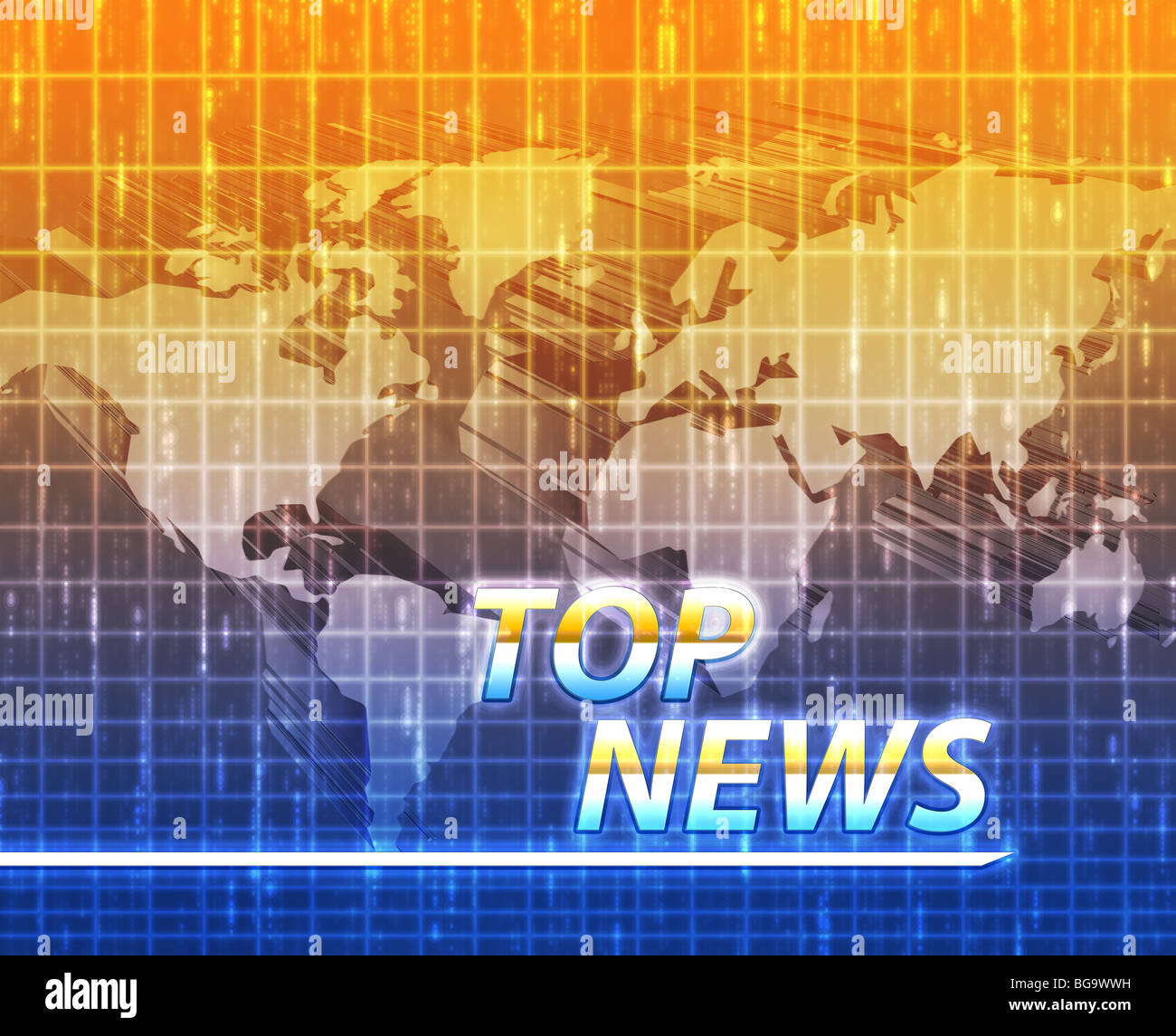 Latest breaking news newsflash splash screen announcement illustration ...