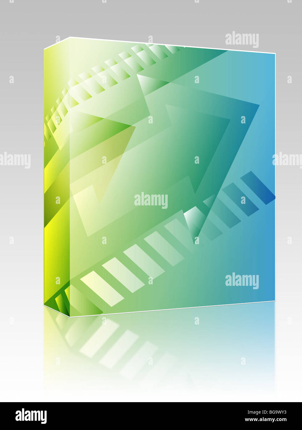 Software package box Forward moving arrows pointing right, design ...