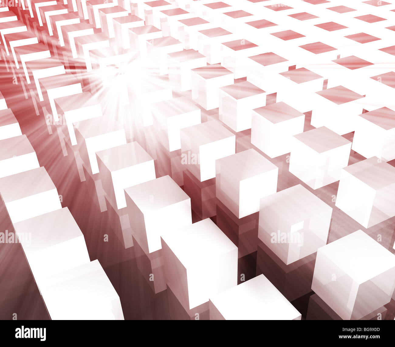 Cubes grid illustration organized rows columns background wallpaper ...