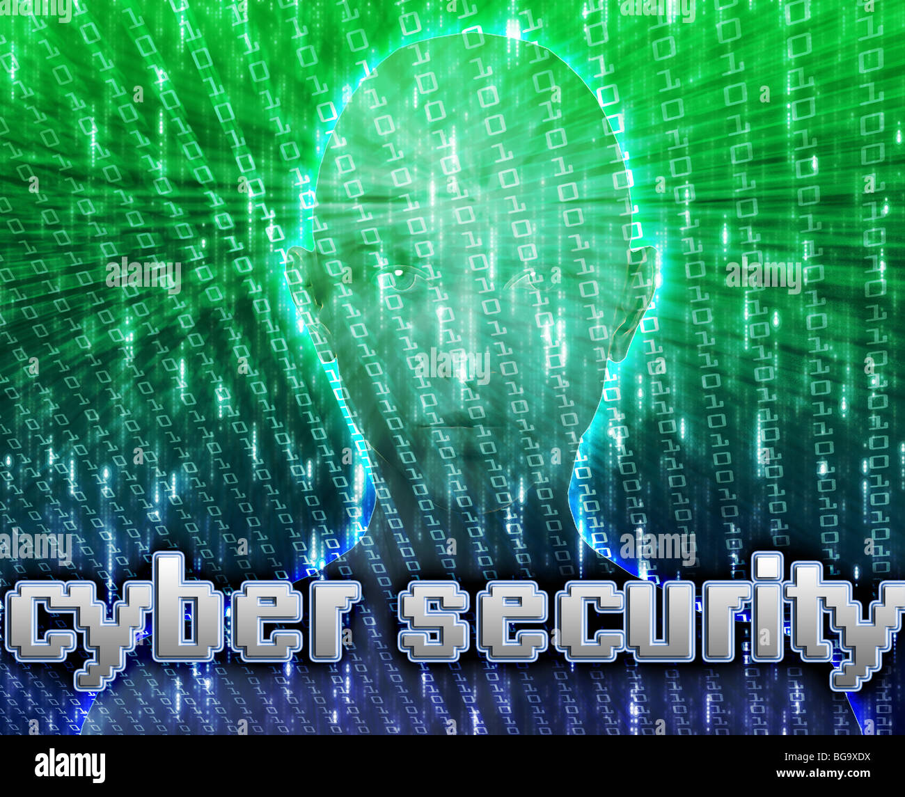 Cyber crime online fraud identity theft illustration Stock Photo - Alamy