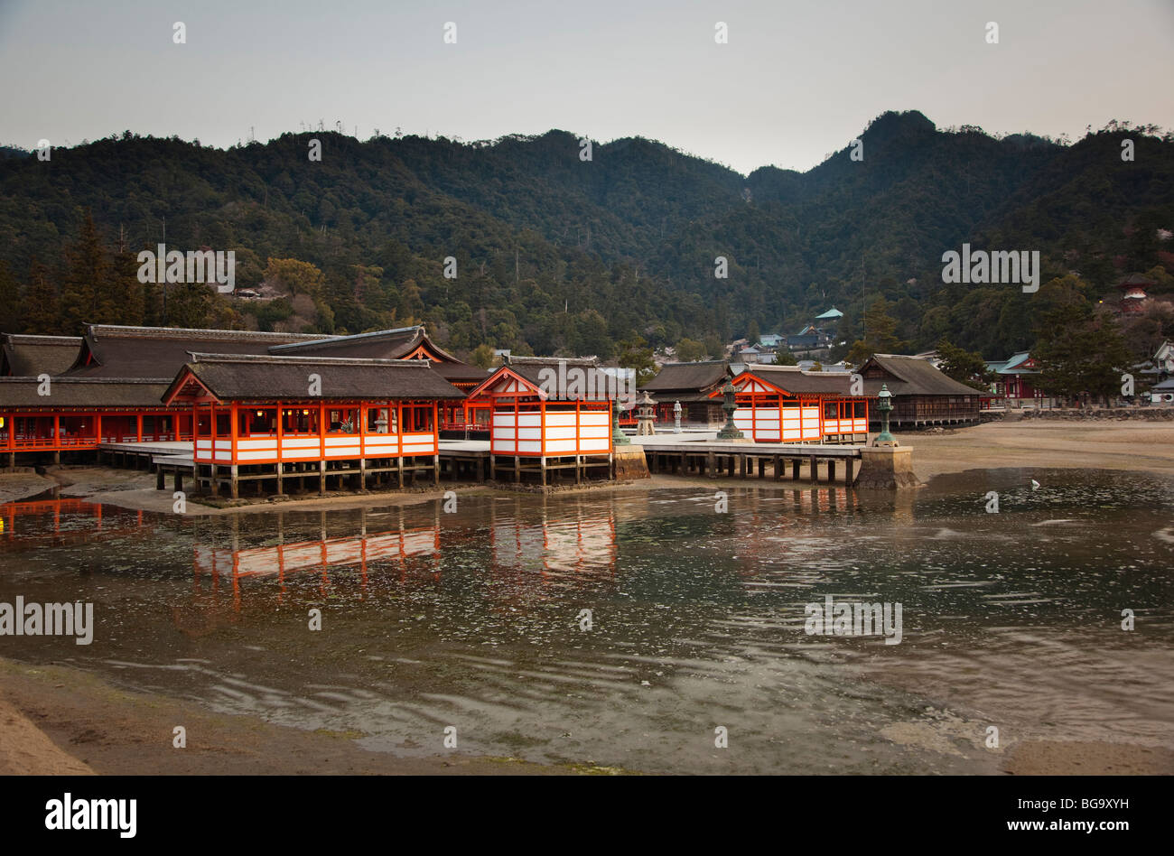 Itsukushima Shrine, Miyajima Island, Hiroshima, Japan Stock Photo - Alamy