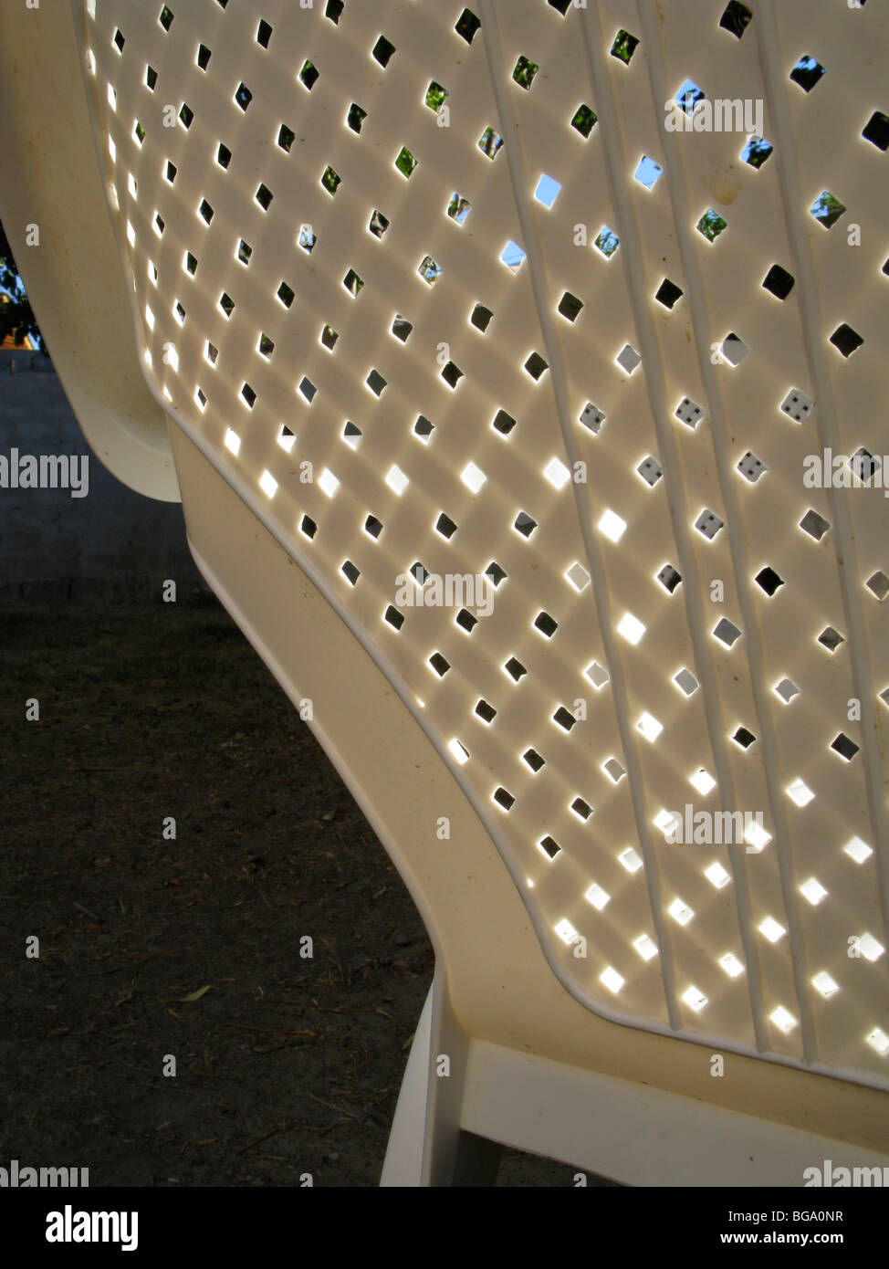 plastic in the backyard Stock Photo - Alamy