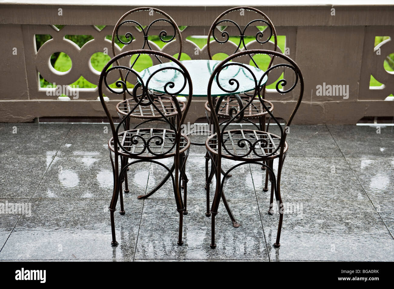 Wet Chairs Stock Photos & Wet Chairs Stock Images - Alamy