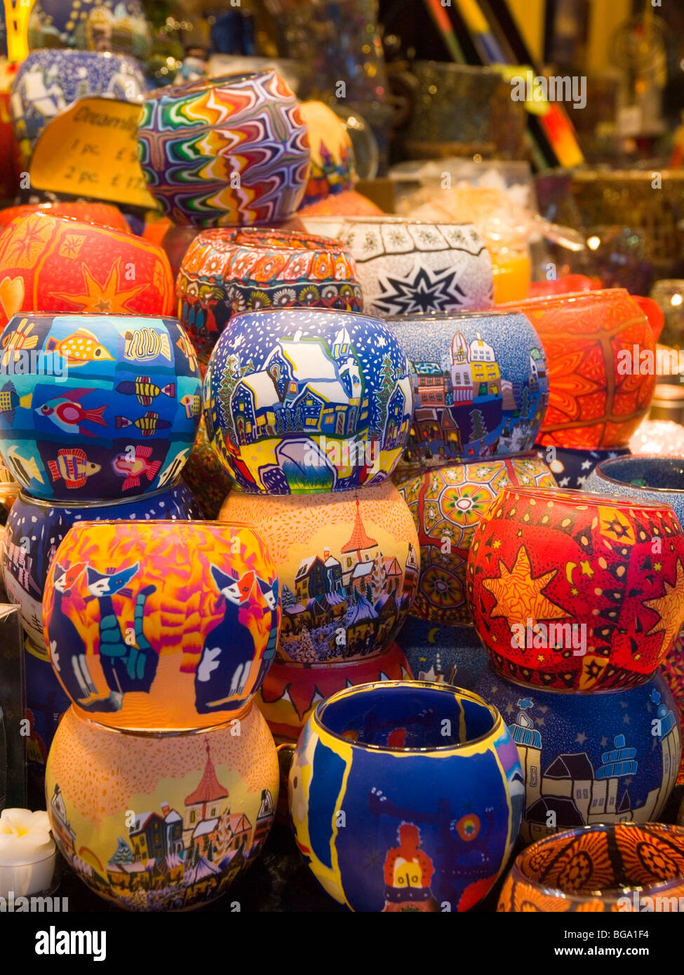 Nottingham market square german market hi-res stock photography and ...
