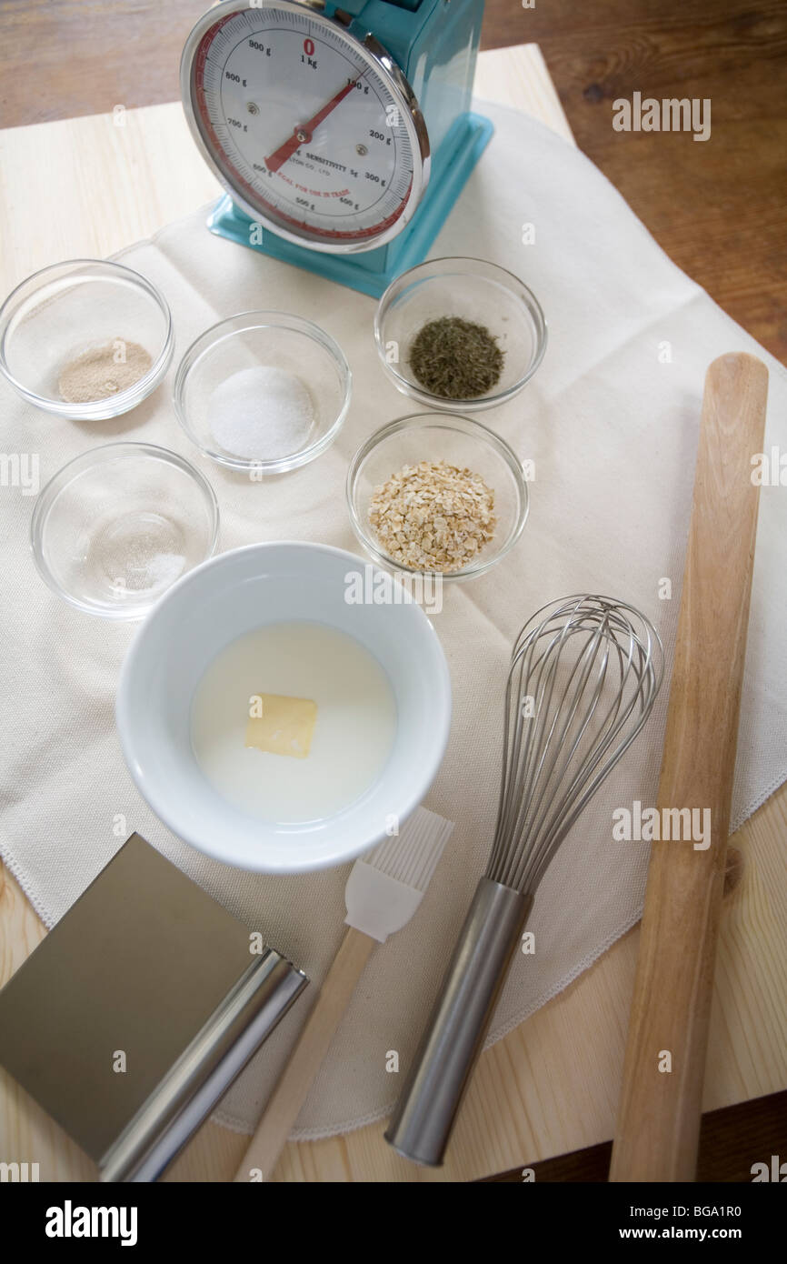 Ingredient bread hi-res stock photography and images - Alamy