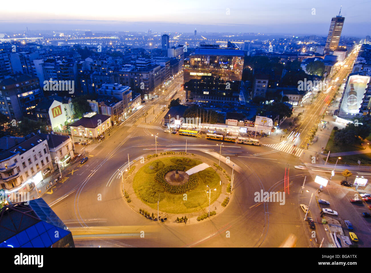 City view belgrade serbia montenegro hi-res stock photography and ...