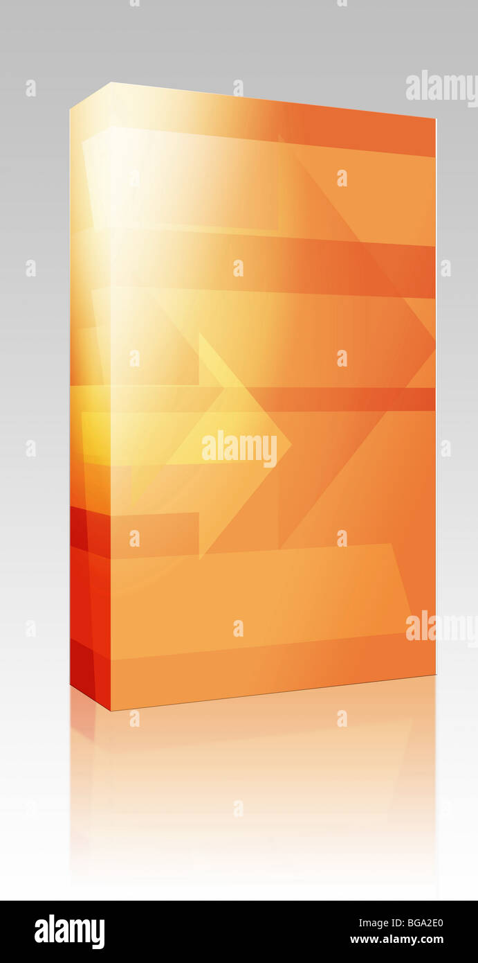 Software package box Forward moving arrows pointing right, design ...