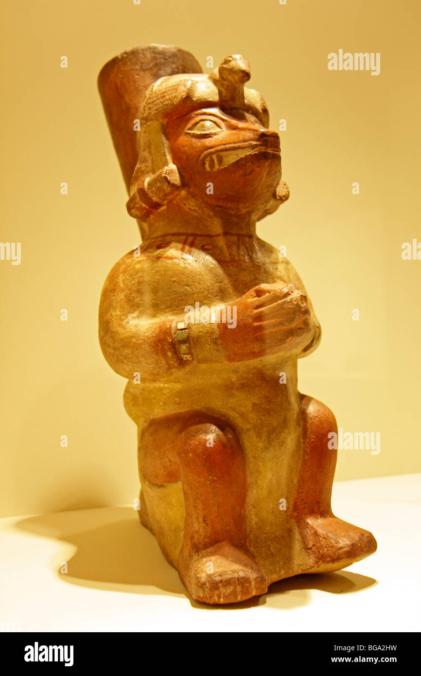 mythical figure at the National Museum, Lima, Peru, South America Stock ...