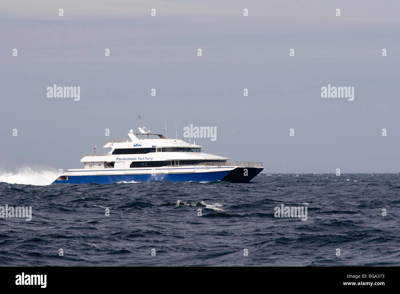 Provincetown Fast Ferry Stock Photo - Alamy