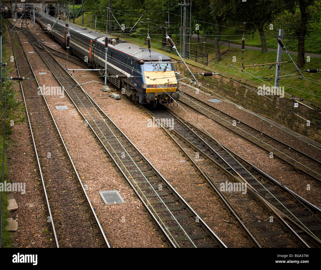 Class 91 train hi-res stock photography and images - Alamy