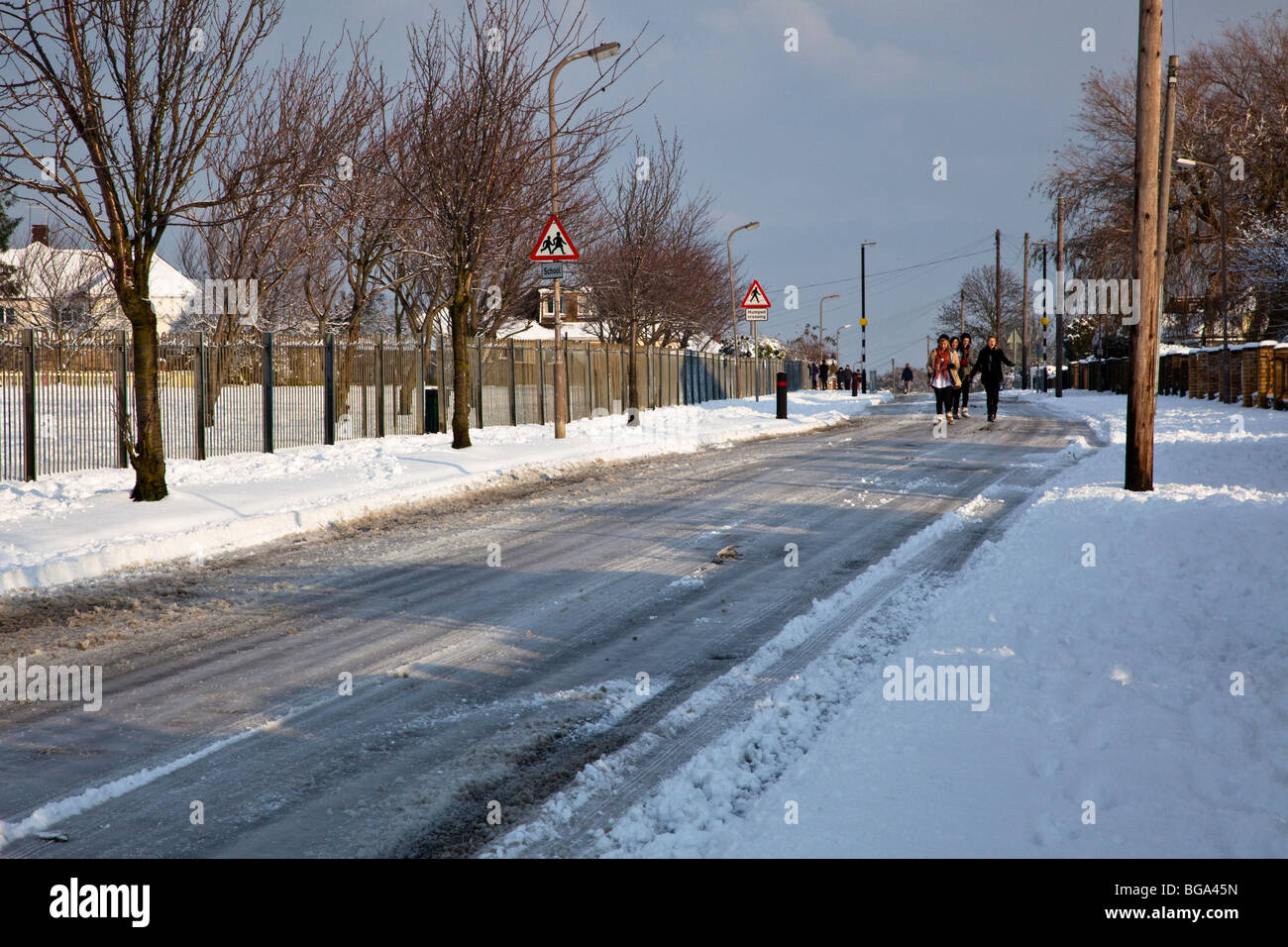 Poor Road Conditions Stock Photo - Alamy
