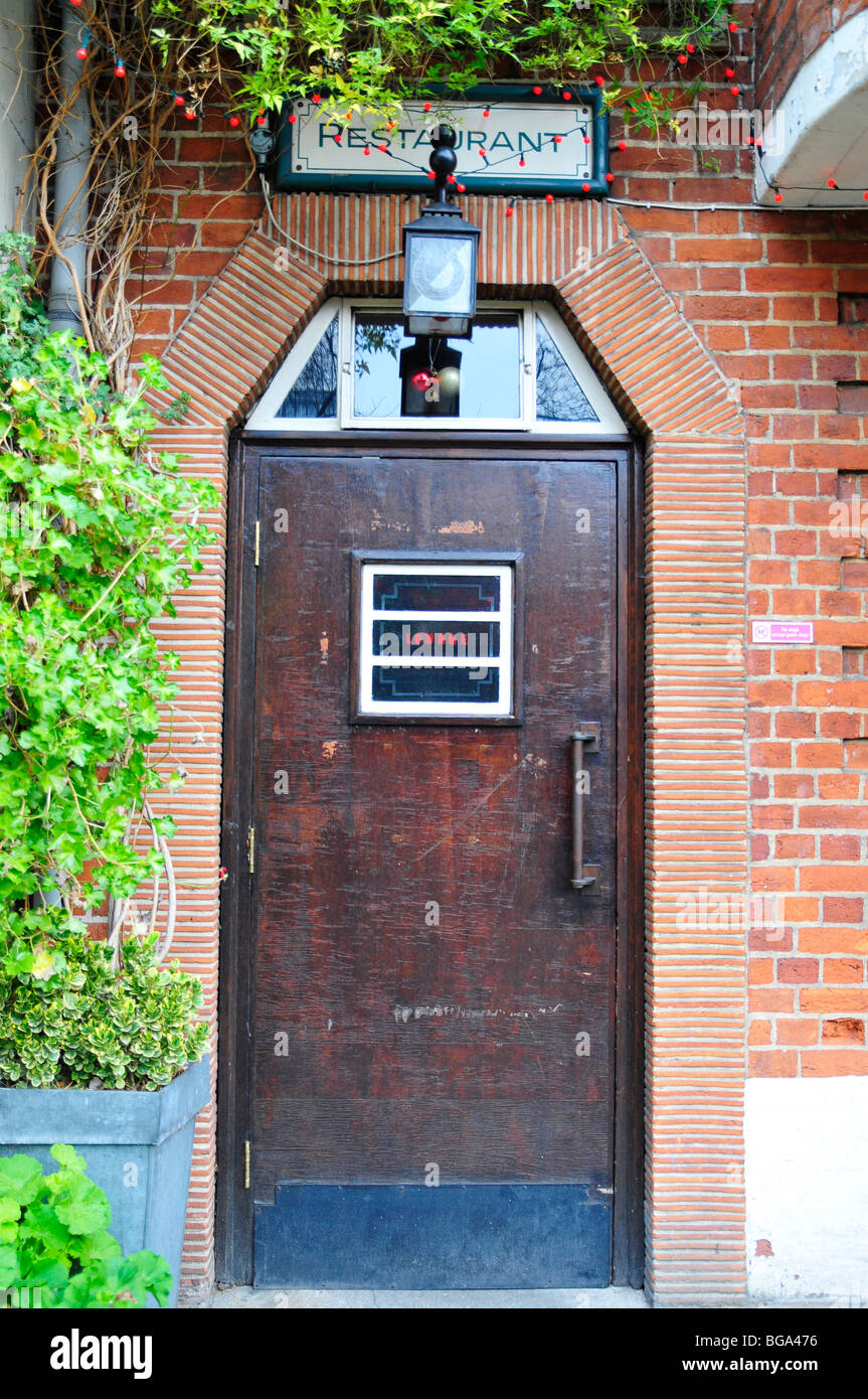 Lounge Door at The Duke (of York) Pub, Roger Street, Bloomsbury, London ...