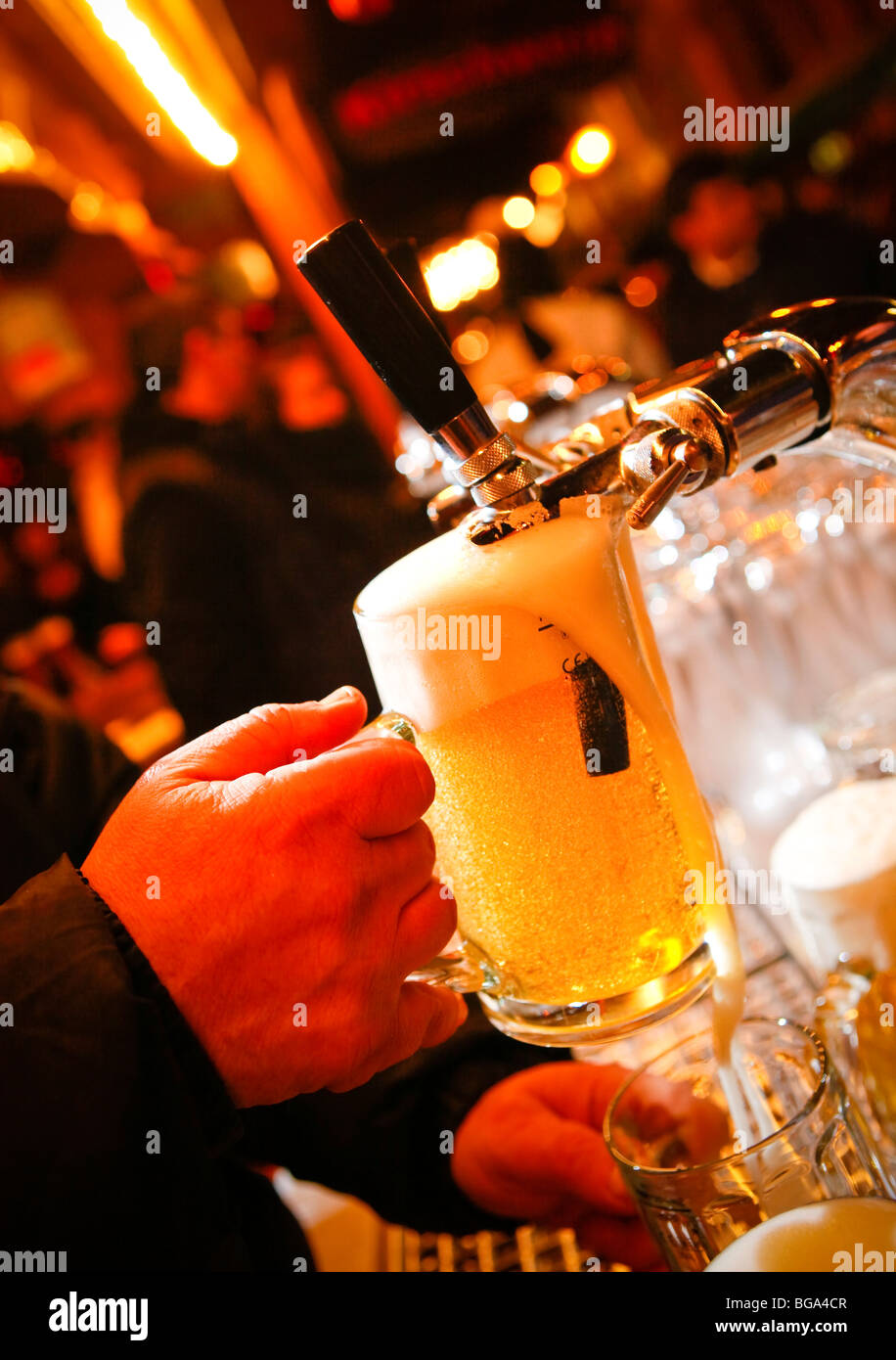 German beer bar hi-res stock photography and images - Alamy