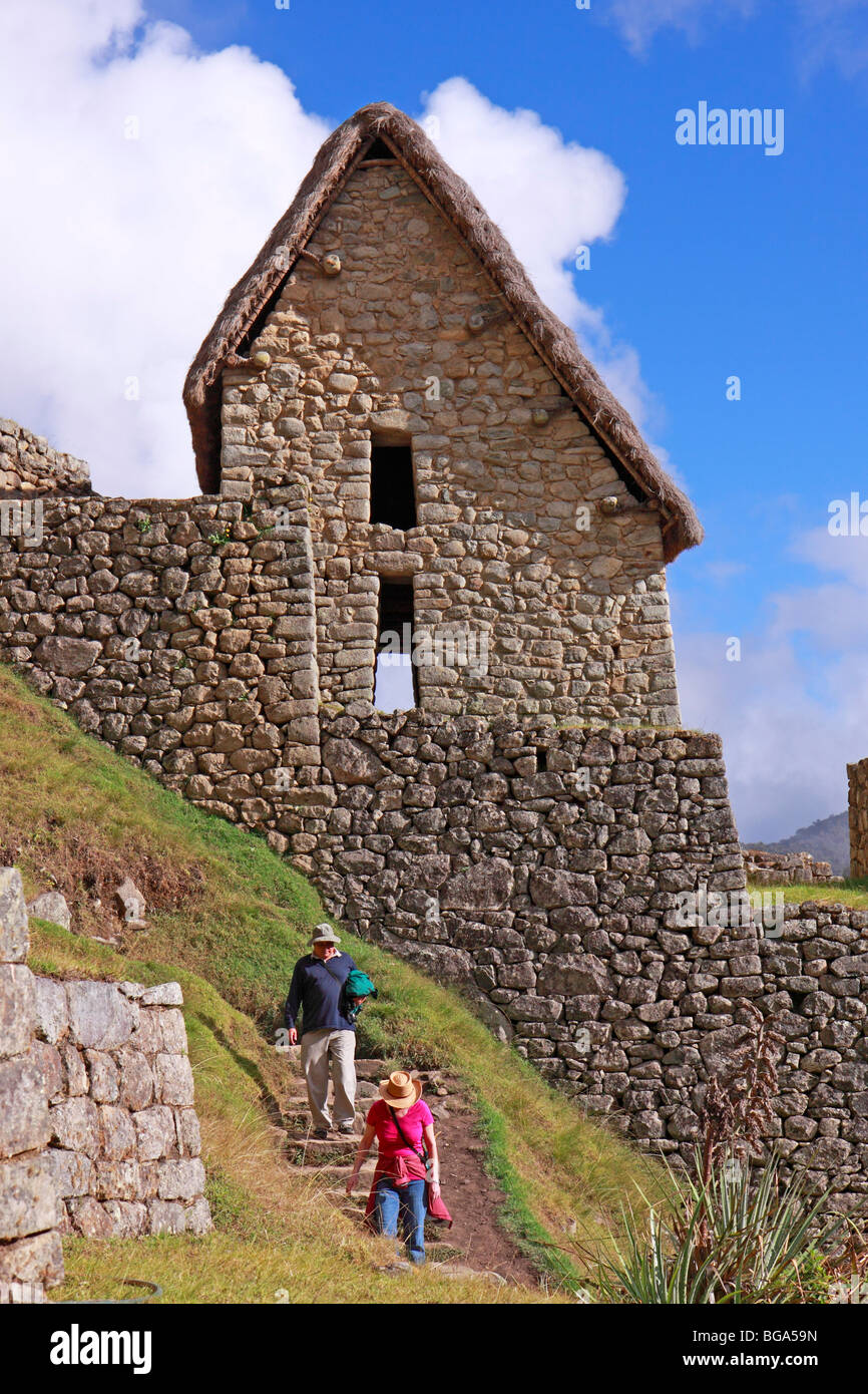 Machu picchu entrance hi-res stock photography and images - Alamy