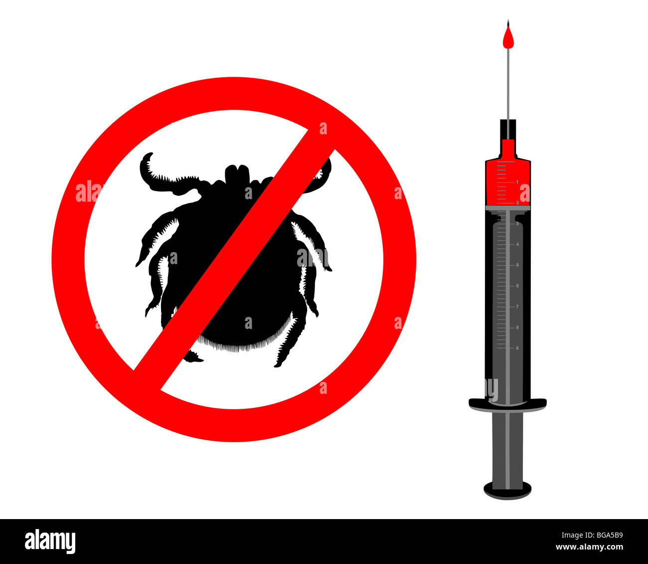 Tick inoculation hi-res stock photography and images - Alamy