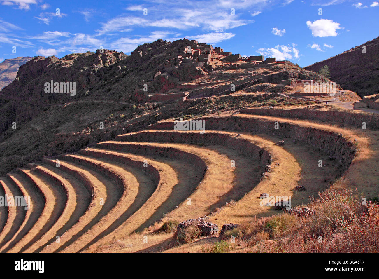 Andes peru inca terrace hi-res stock photography and images - Alamy