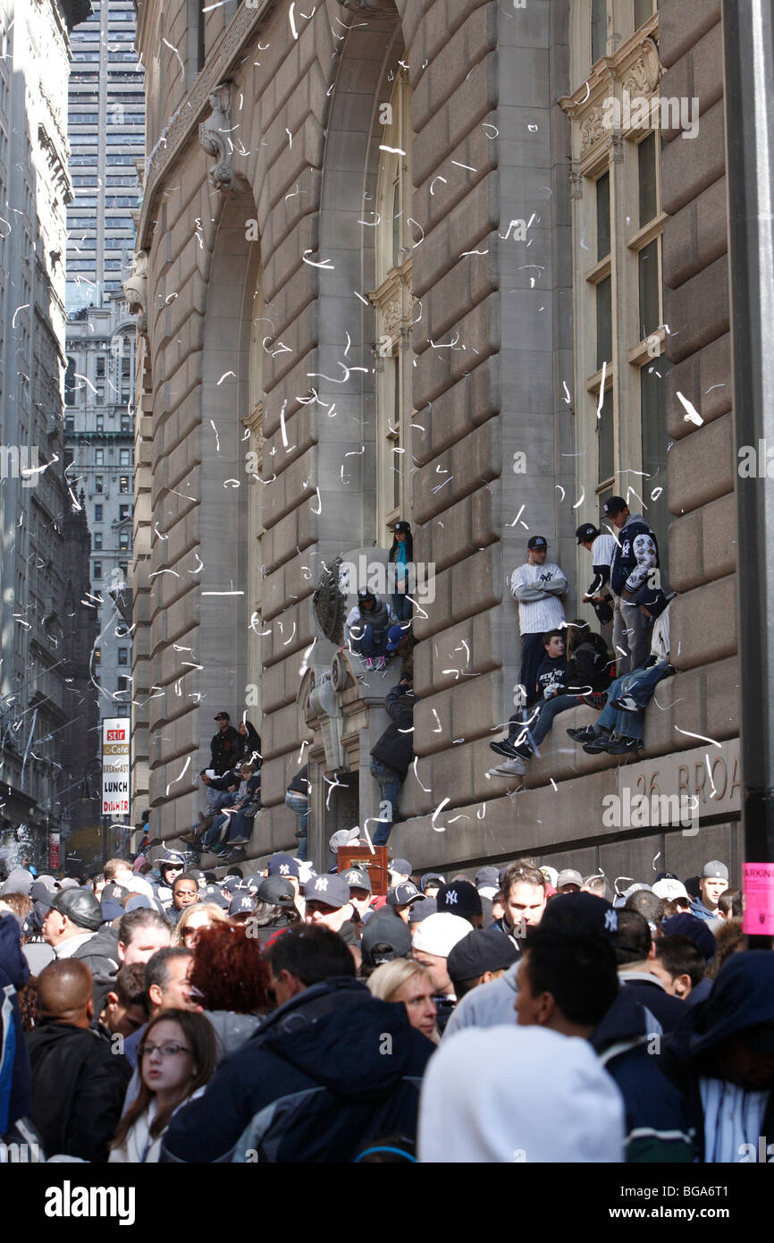 Ticker Tape Parade Nyc High Resolution Stock Photography and Images - Alamy