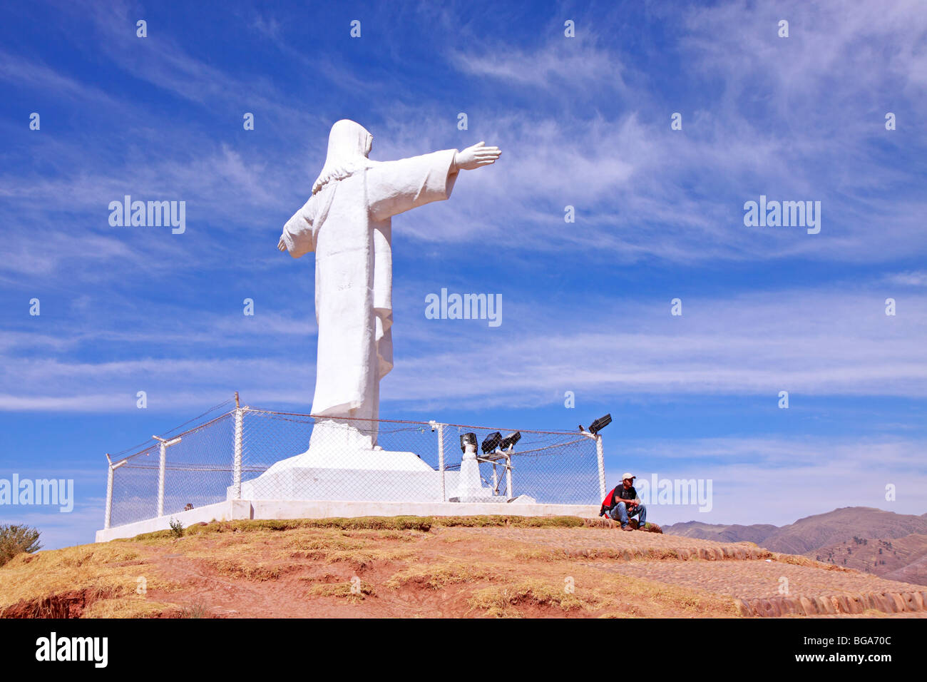 Christ of the andes statue hi-res stock photography and images - Alamy