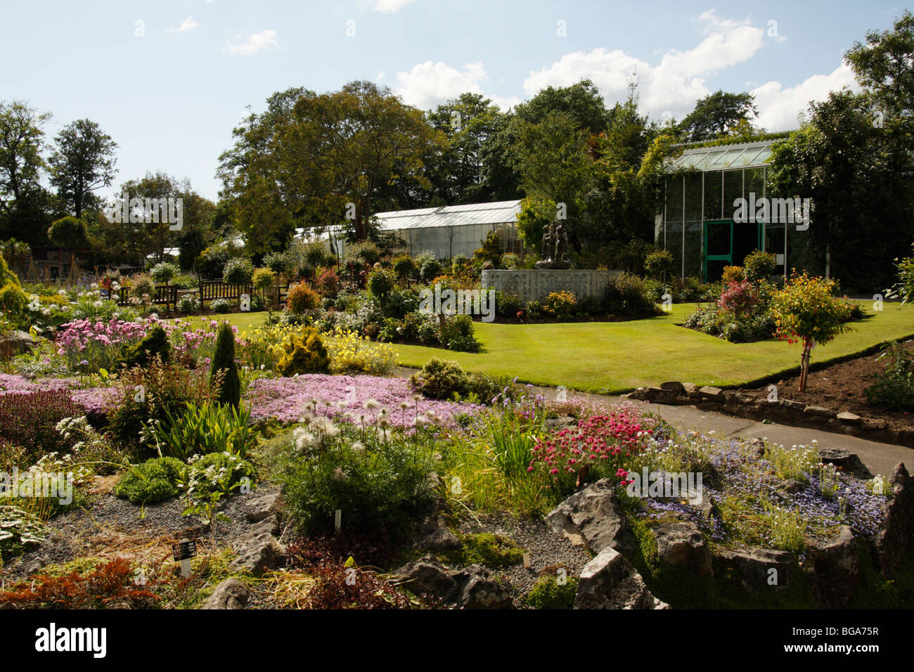 Singleton Park Botanical Gardens, Swansea, West Glamorgan, South Wales ...