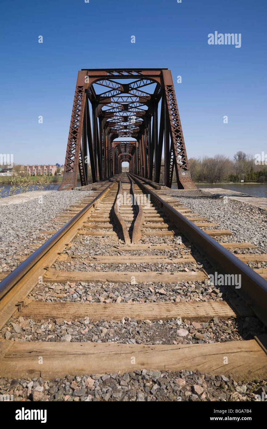 Train River Bridge High Resolution Stock Photography and Images - Alamy