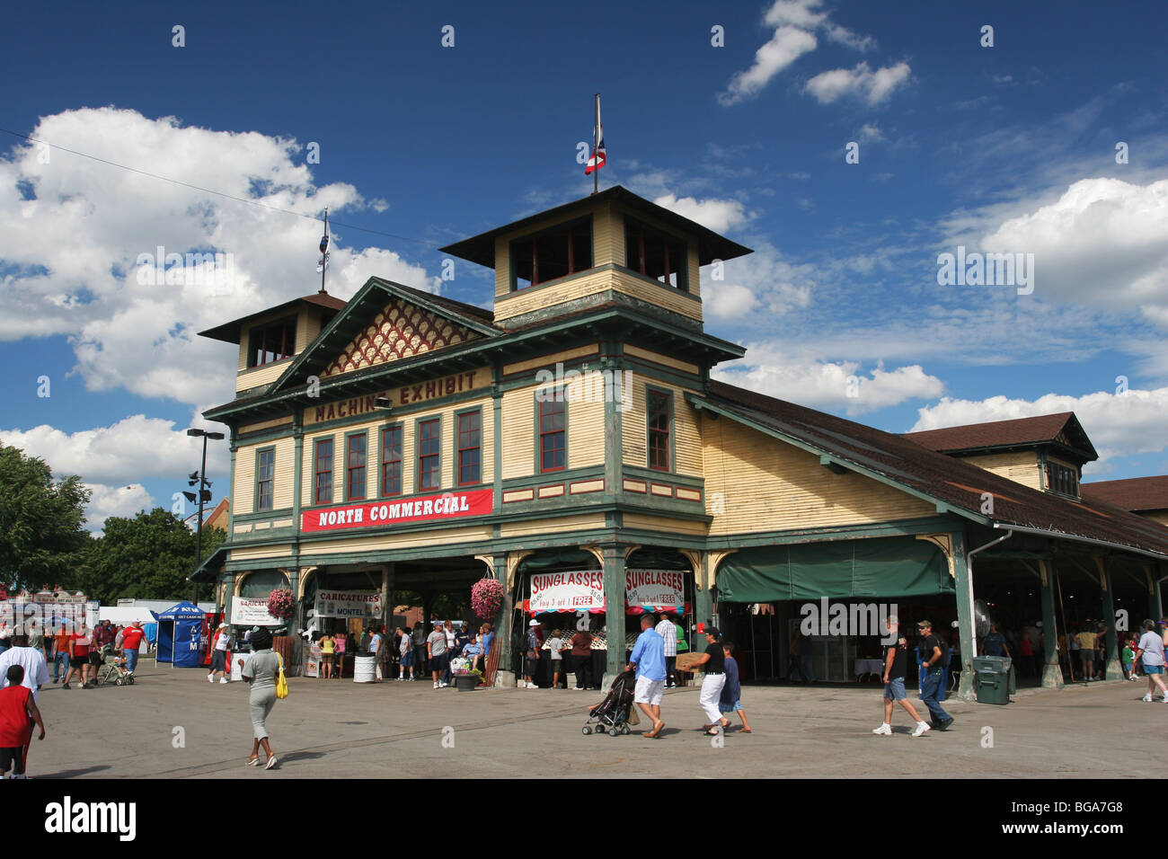 North Commercial building. Machine Exhibit Building. Ohio State Fair ...
