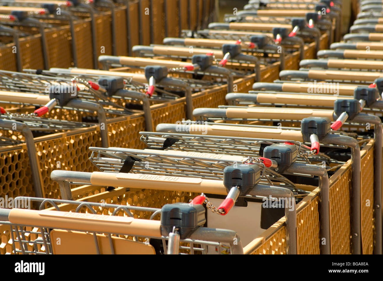 Shopping cart handles hi-res stock photography and images - Alamy