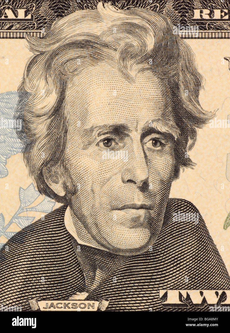 Andrew Jackson on 20 Dollars 2006 Banknote from U.S.A. Seventh ...