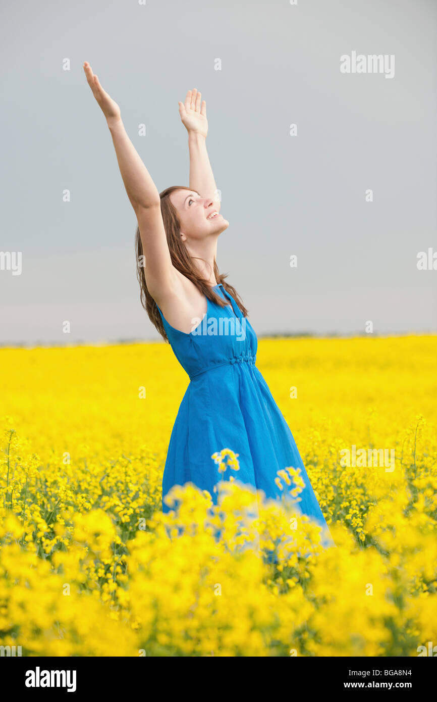 Hand canola hi-res stock photography and images - Alamy
