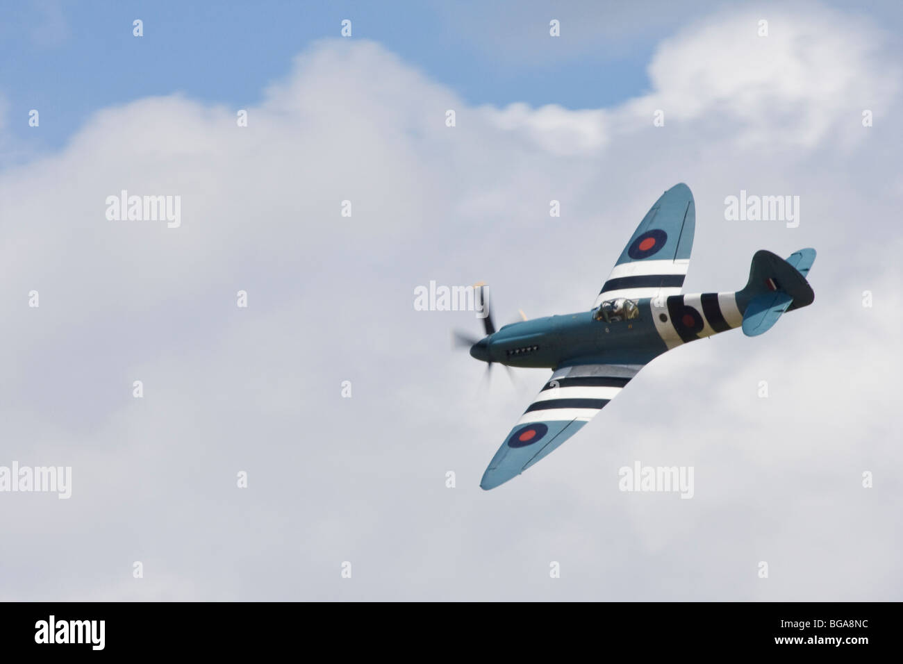 RAF Spitfire of the Battle of Britain Memorial Flight Stock Photo - Alamy