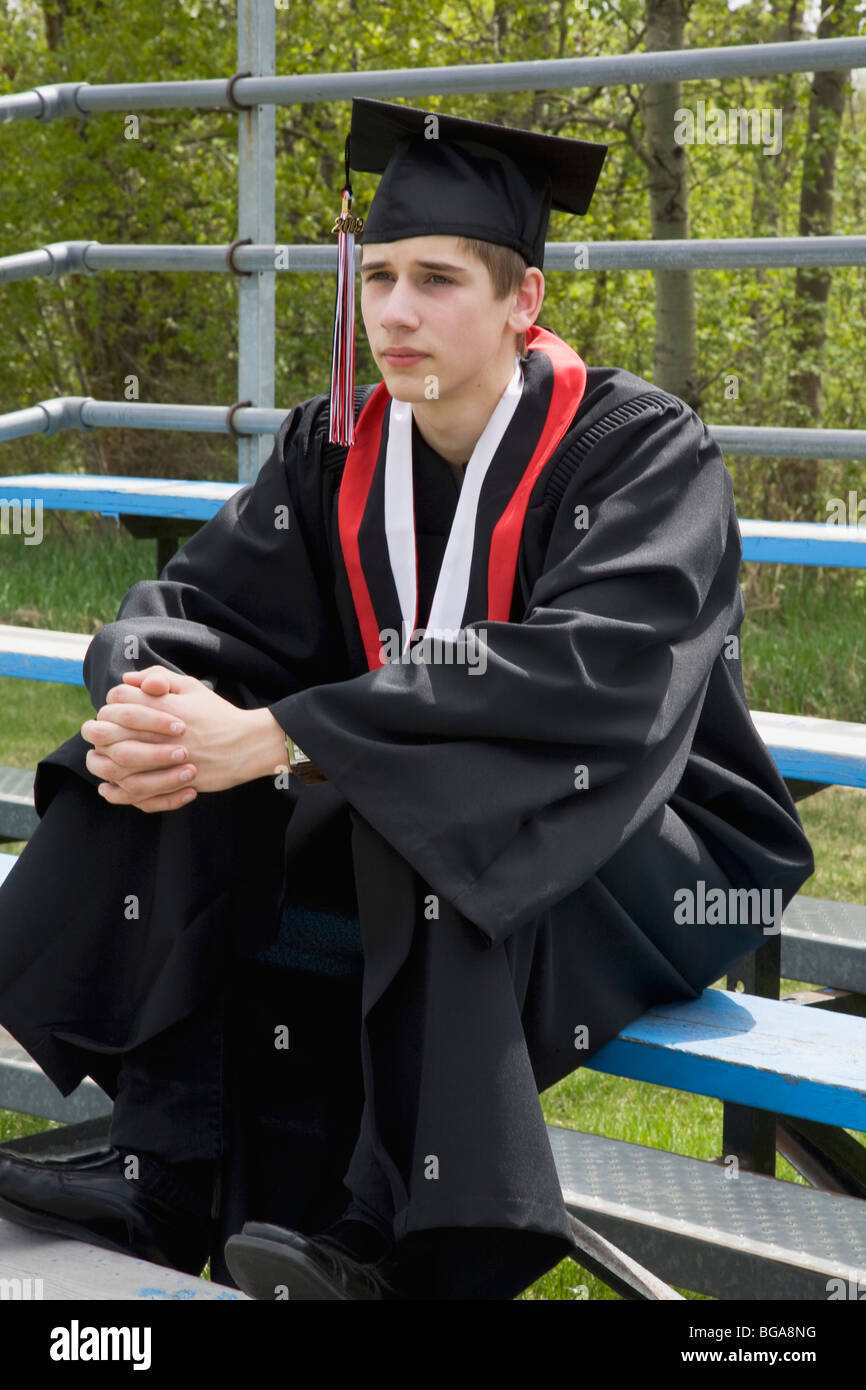 Portrait of a graduate Stock Photo - Alamy