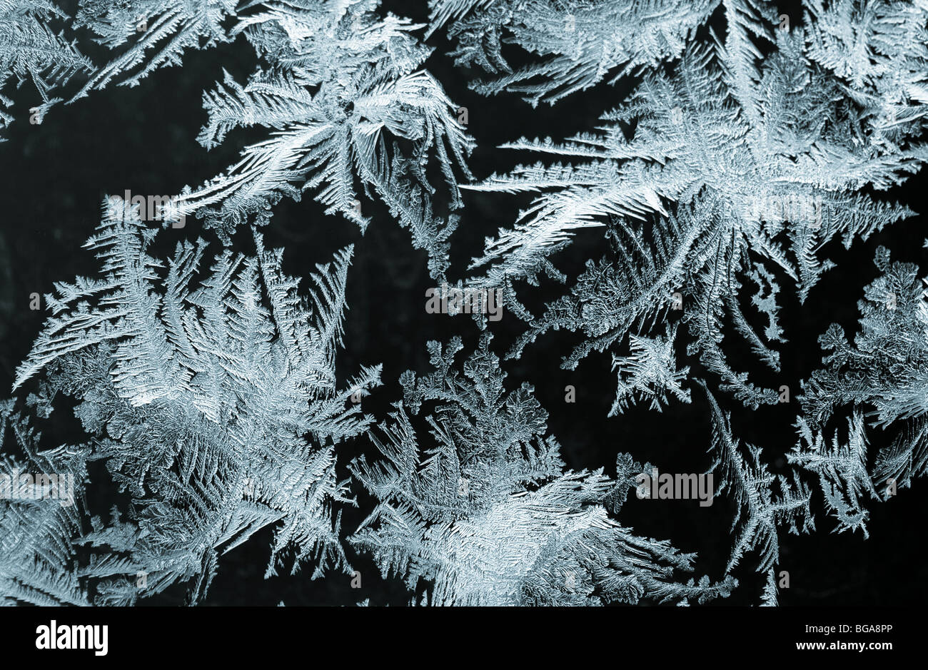 Natural frost background over window glass Stock Photo - Alamy