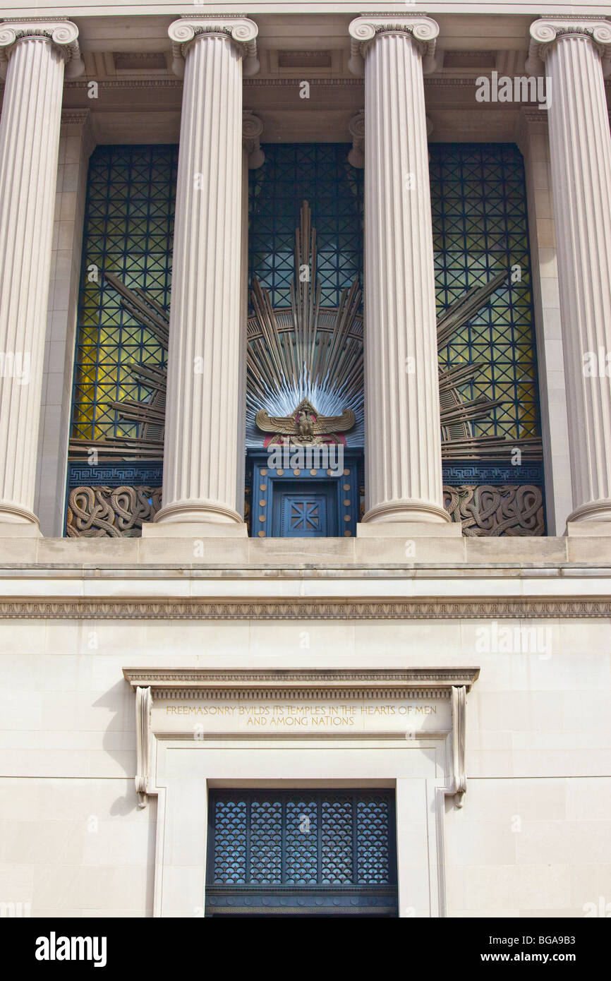 Scottish Rite of Freemasonry building in Washington DC Stock Photo - Alamy