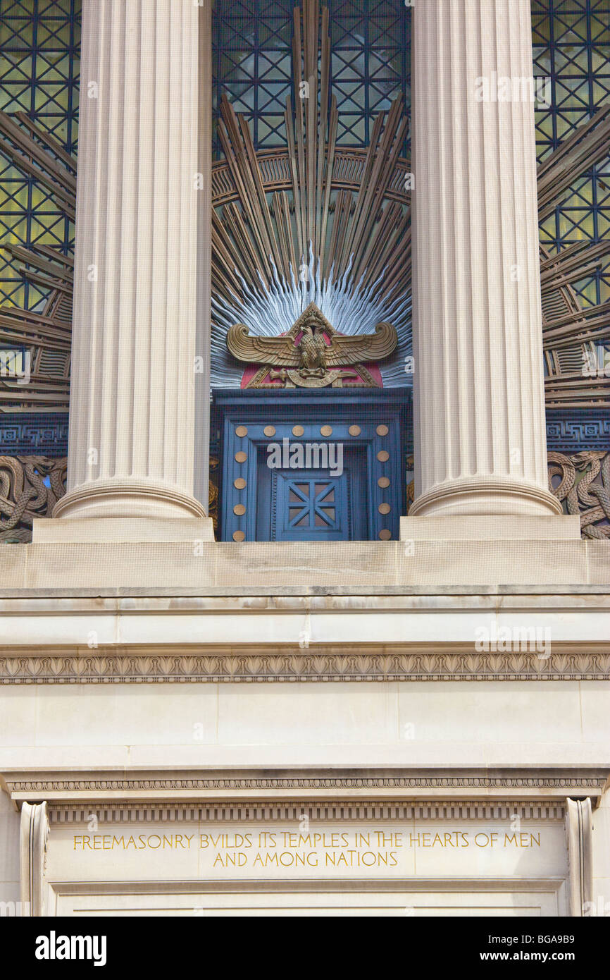 Scottish Rite of Freemasonry building in Washington DC Stock Photo - Alamy