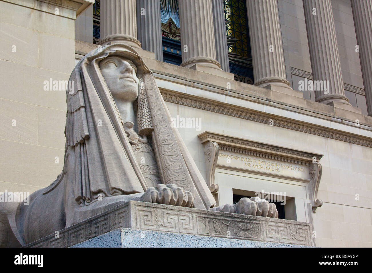 Scottish Rite of Freemasonry building in Washington DC Stock Photo - Alamy