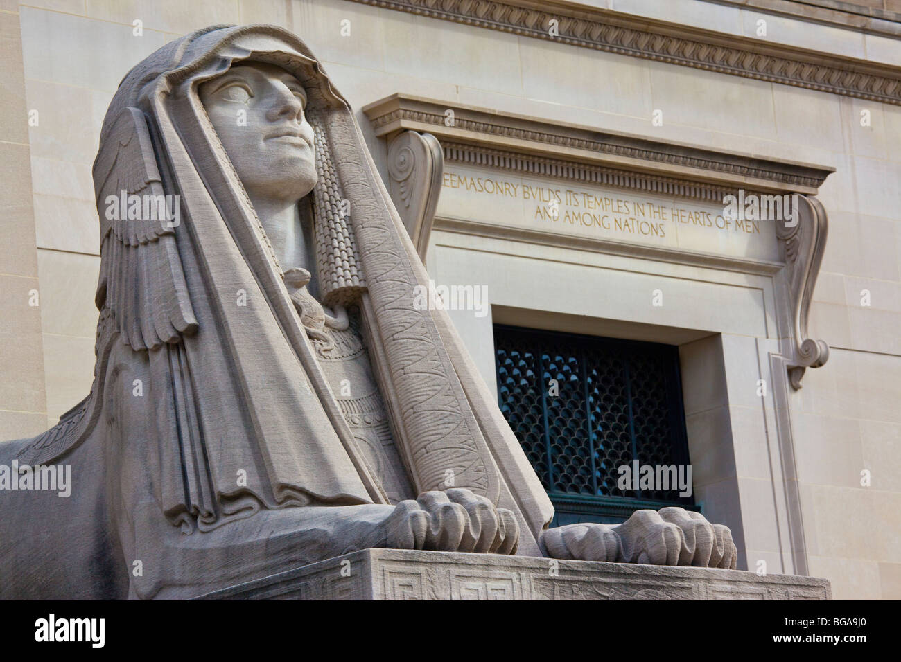 Scottish Rite of Freemasonry building in Washington DC Stock Photo - Alamy