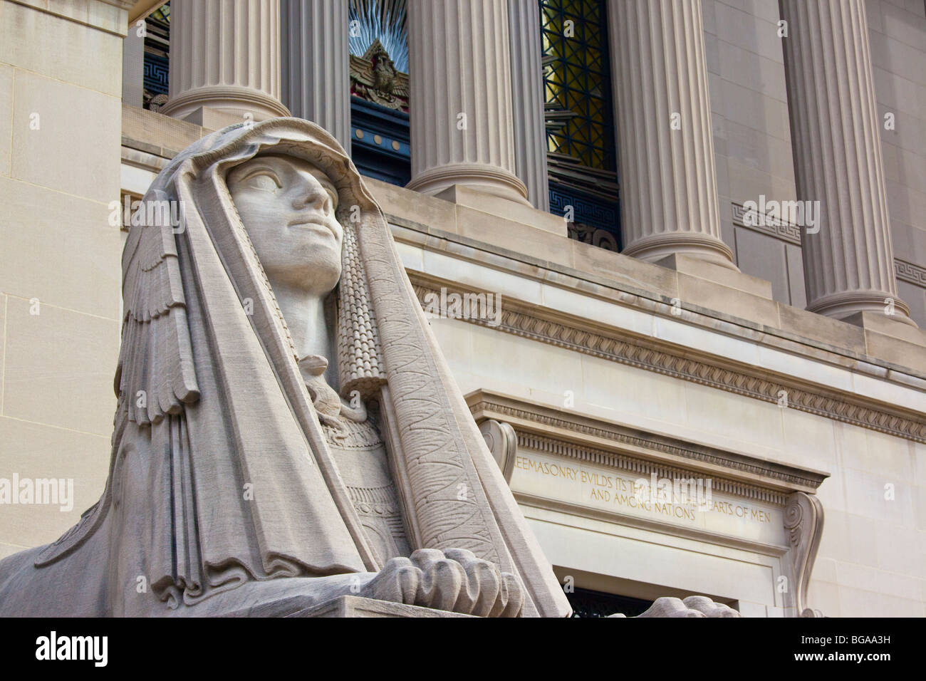 Scottish Rite of Freemasonry building in Washington DC Stock Photo - Alamy