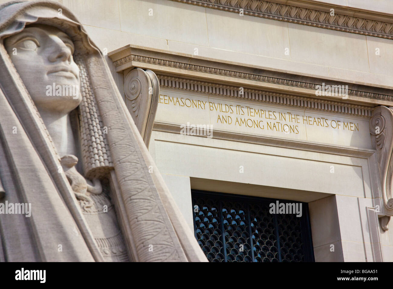 Scottish Rite of Freemasonry building in Washington DC Stock Photo - Alamy