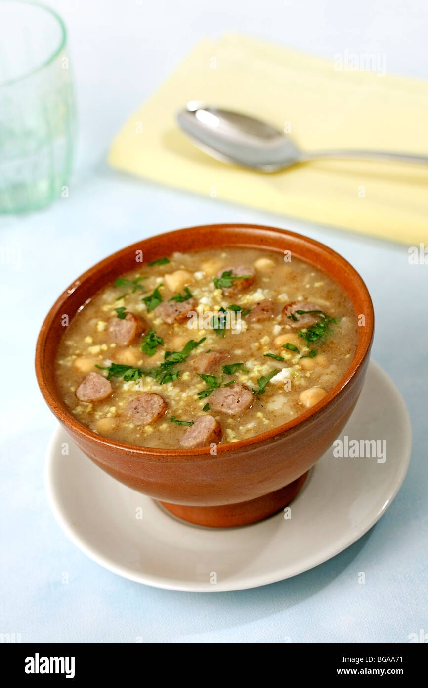 Pulses soup. Recipe available Stock Photo - Alamy