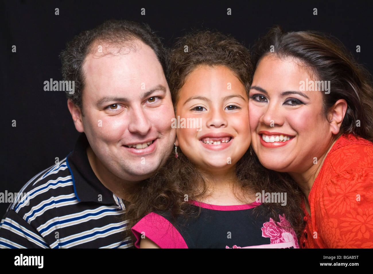 Hispanic family portrait, smiling Stock Photo - Alamy
