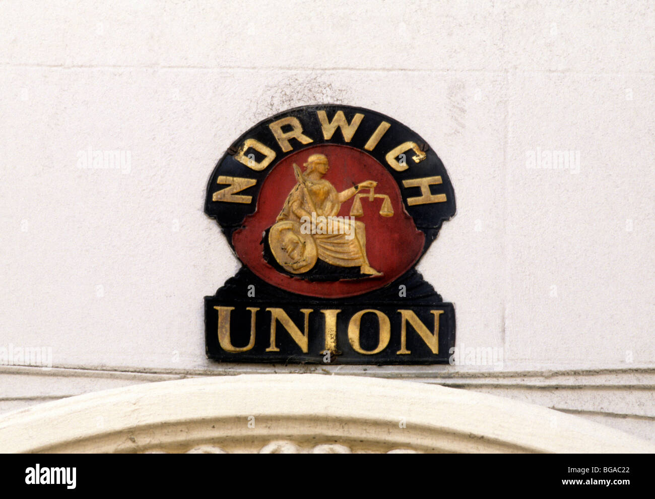 Norwich Union Fire Insurance Plaque mark North Bar Within, Beverley ...