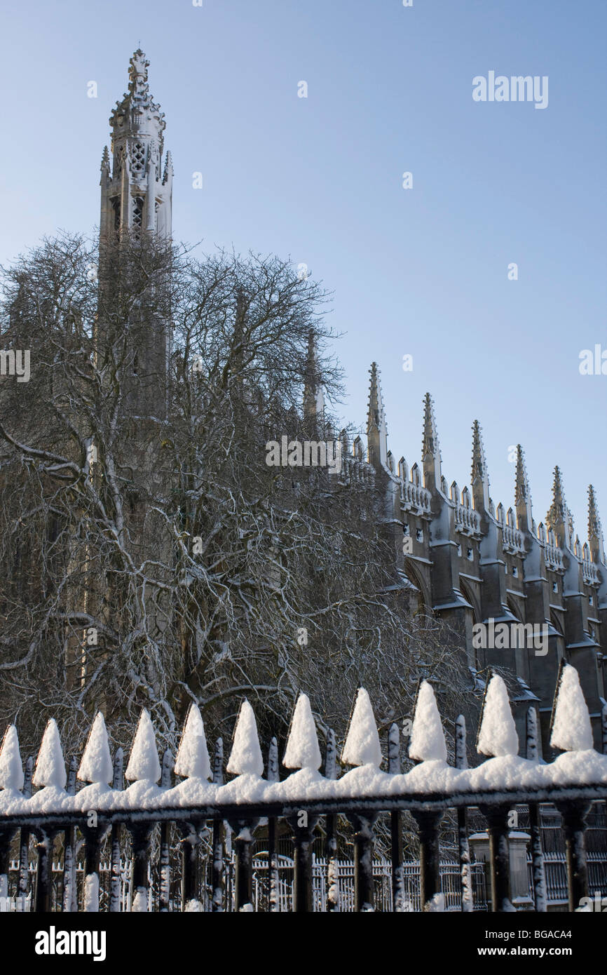 Cambridge winter snow hi-res stock photography and images - Alamy