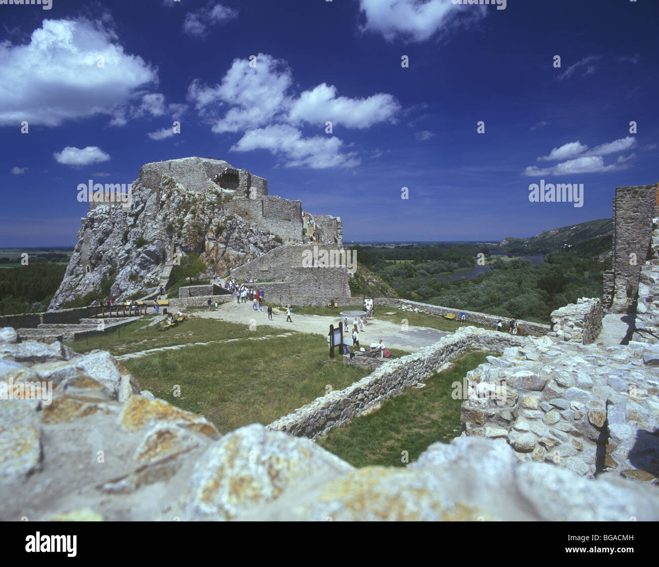 Spis castle. Spissky hrad Stock Photo - Alamy