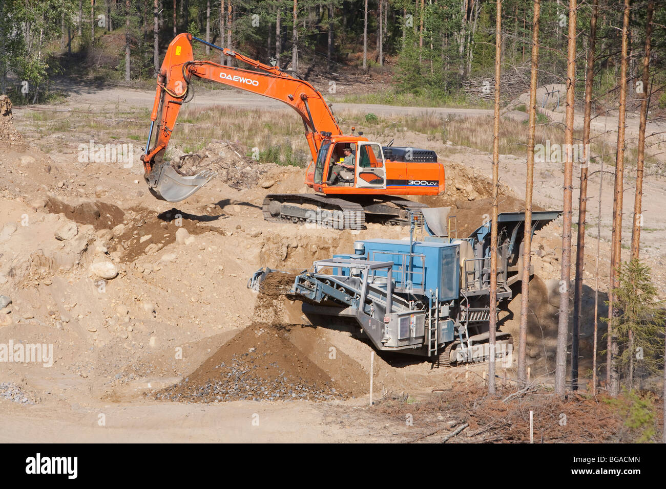 Sand separator machine hi-res stock photography and images - Alamy
