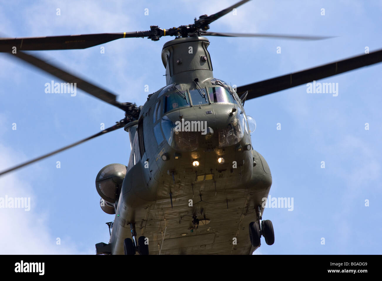 RAF Chinook Support Helicopter HC2 2A Stock Photo - Alamy