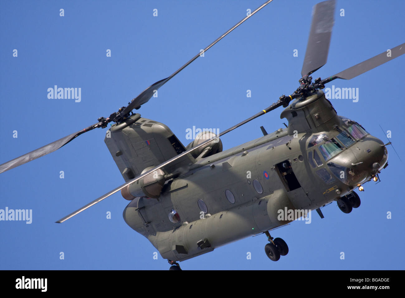 RAF Chinook Support Helicopter HC2 2A Stock Photo - Alamy