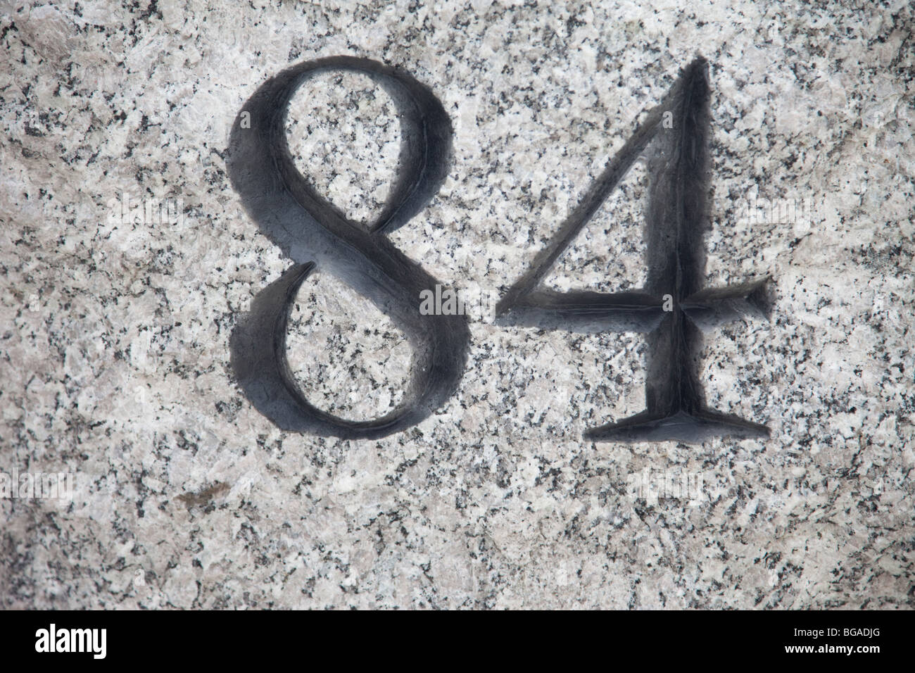 Number 84 hi-res stock photography and images - Alamy